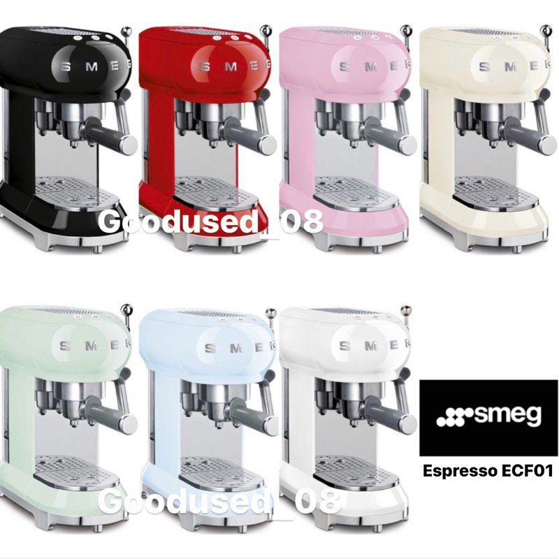💯🎄(พรีออเดอร์) เครื่องชงกาแฟ SMEG รุ่น ECF01🎄💯 | Shopee Thailand