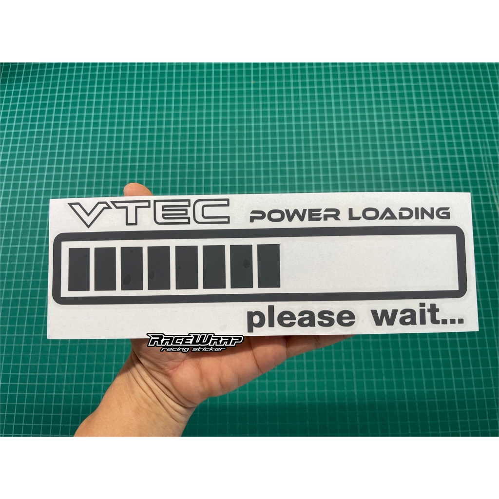 สติกเกอร์ VTEC POWER LOADING สติกเกอร์แต่งรถ honda สติกเกอร์แต่งรถยนต์ ...