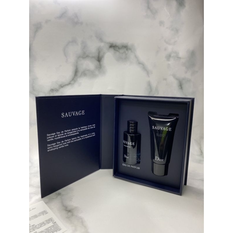 Dior Sauvage EDP Mini Gift Set 2 pcs | Shopee Thailand