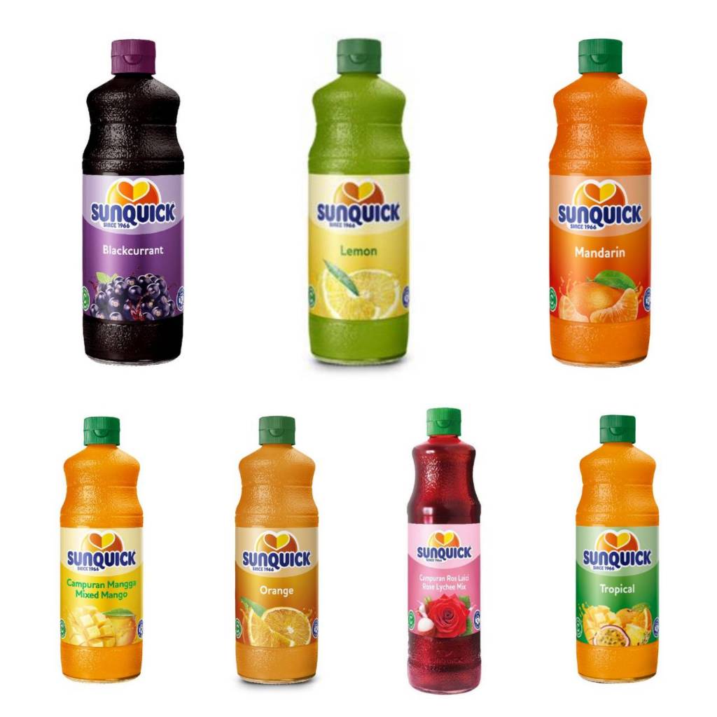 sunquick น้ำส้มสูตรเข้มข้น พร้อมส่ง10รสชาติ | Shopee Thailand