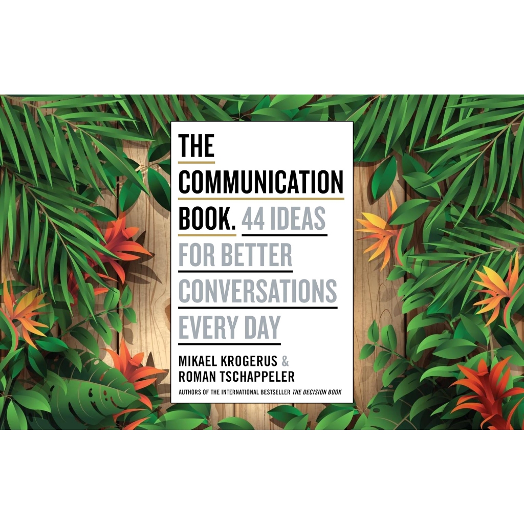 The communication book 44 Ideas for better conversations Every Day หนังสือลิขสิทธิ์แท้ | Shopee ...