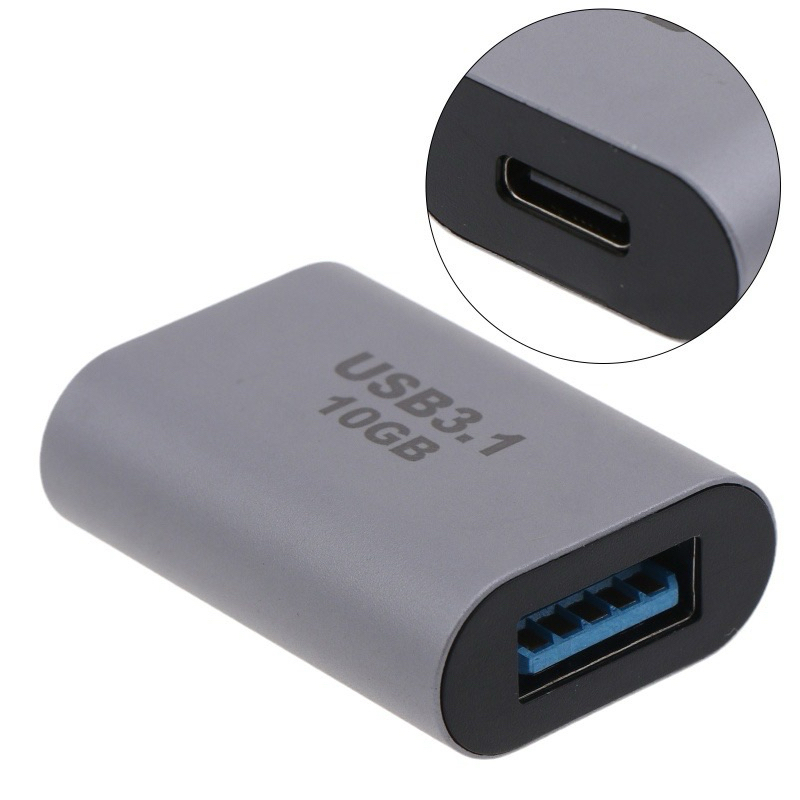 USB 3.1 Type-C OTG Adapter Type C USB C ชายหญิง USB Converter สำหรับแมค ...