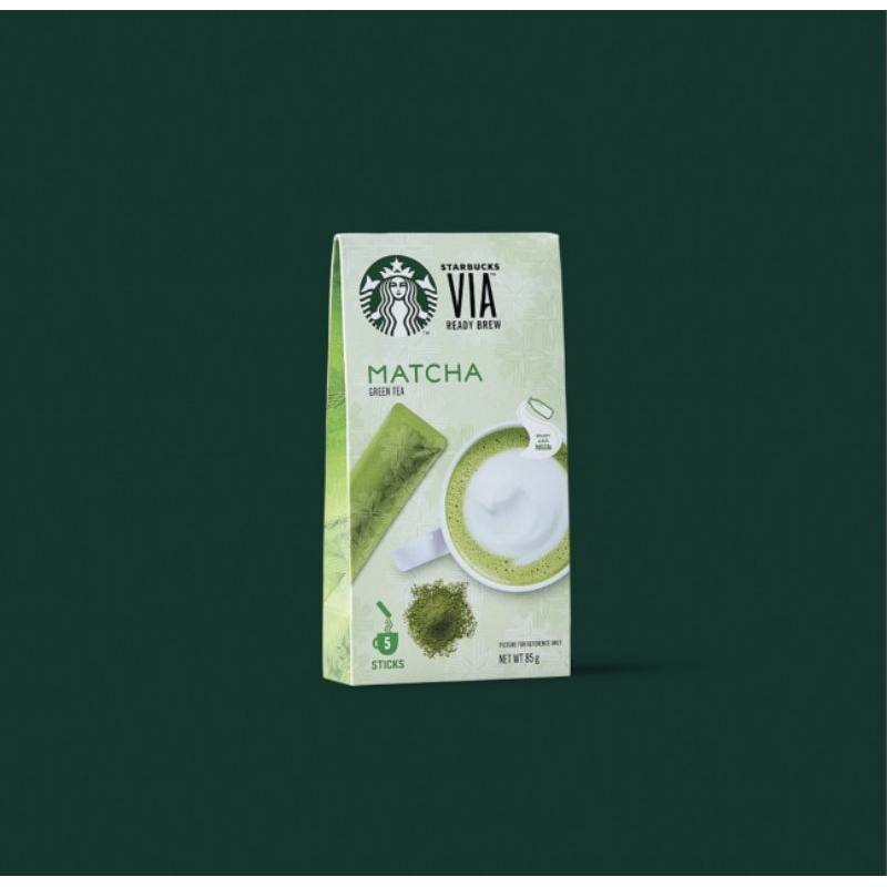 Starbucks VIA Matcha Green Tea. สตาร์บัค ส์ เวีย มัทฉะ | Shopee Thailand