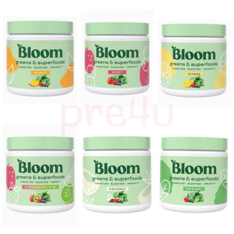 Bloom Nutrition Greens and Superfoods Powder (30 & 60 Servings ...