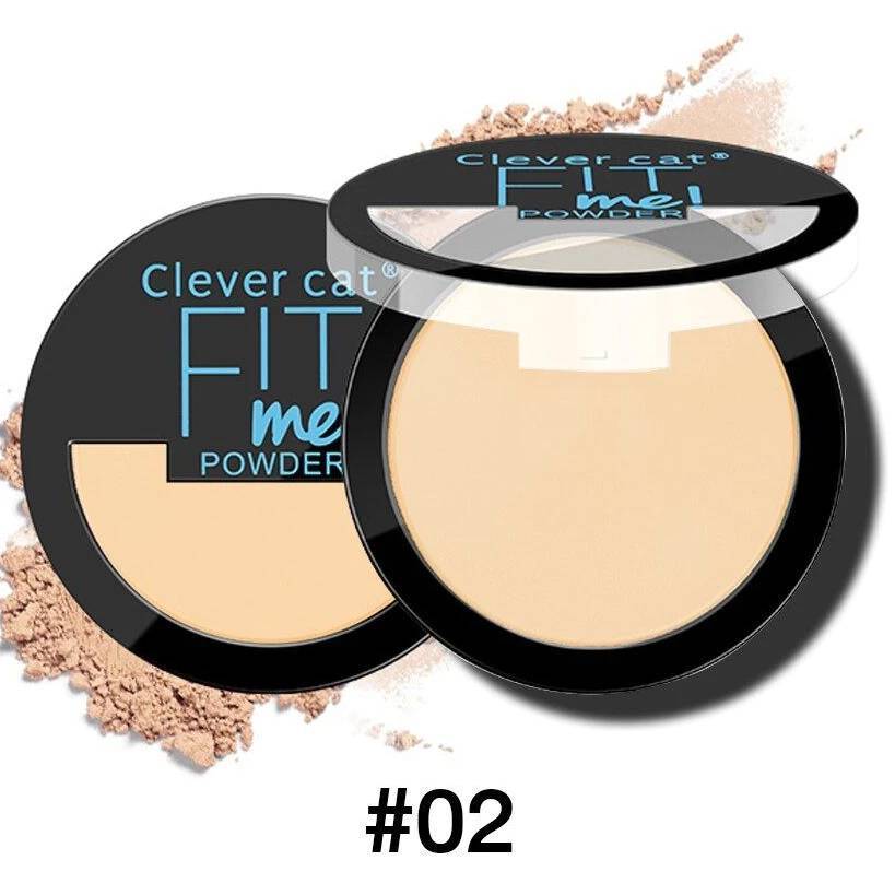 แป้งผสมรองพื้น Clever Cat fit me powder แป้งพัฟ FIT แป้งผสมรองพื้น 2 ...