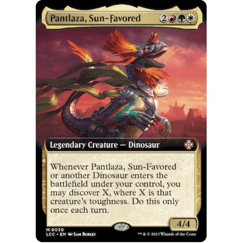 The Lost Caverns of Ixalan Commander Decks Variants: Pantlaza, Sun ...