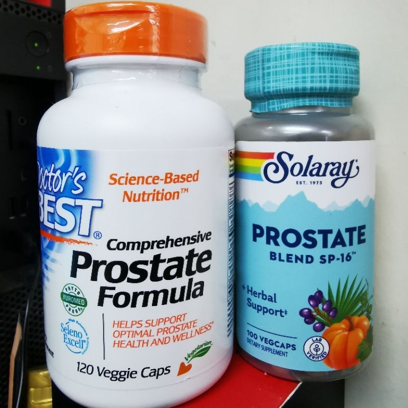 Doctor's Best Prostate Furmula Saw Palmetto Solaray Prostate Blend SP ...
