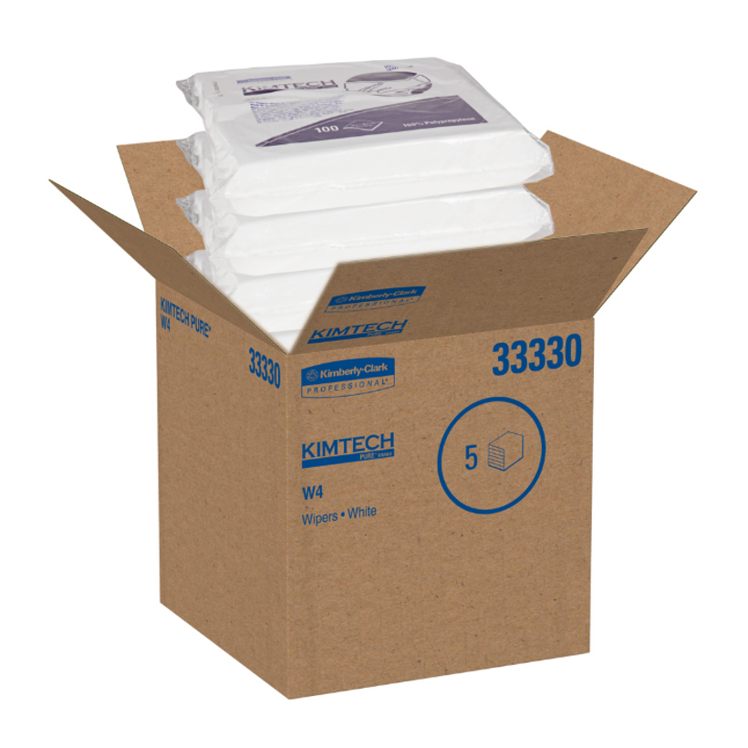 KIMTECH PURE แผ่นเช็ดทำความสะอาด คิมเทค เพียว W4 ไวเปอร์ สำหรับคลีนรูม ...