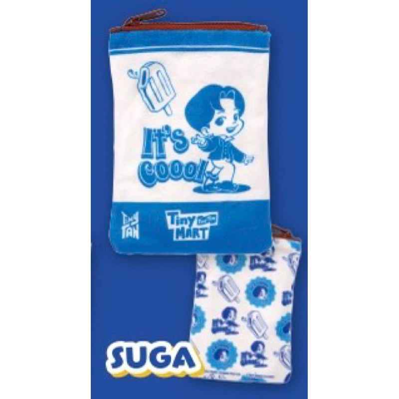 ของแท้ มีไข่ ใบปิด พร้อมส่ง กาชาปอง BTS TinyTAN TinyMART Gashpon ไทนี่ทัน กระเป๋าซิปใบเล็ก บัง ...