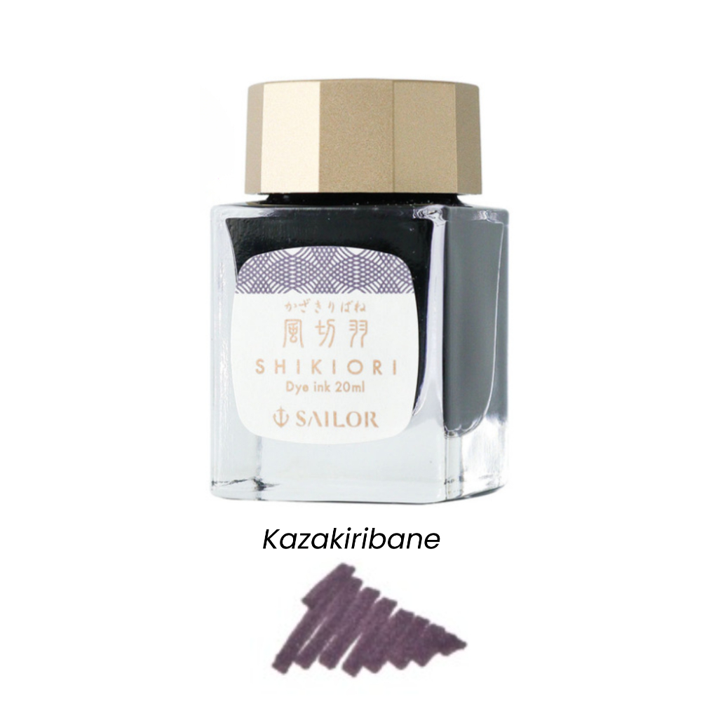 Sailor Shikiori Fountain Pen Ink Winter Tone หมึกขวด Sailor ความจุ 20ml ...