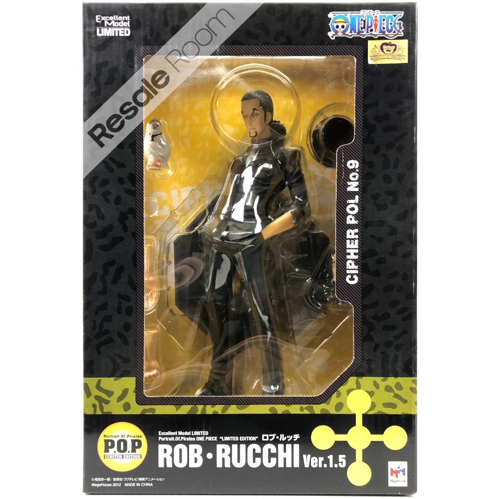 [Lot JP] P.O.P Rob Rucchi Ver. 1.5 ร็อบ ลุจจิ โมเดล วันพีช ของแท้ One ...