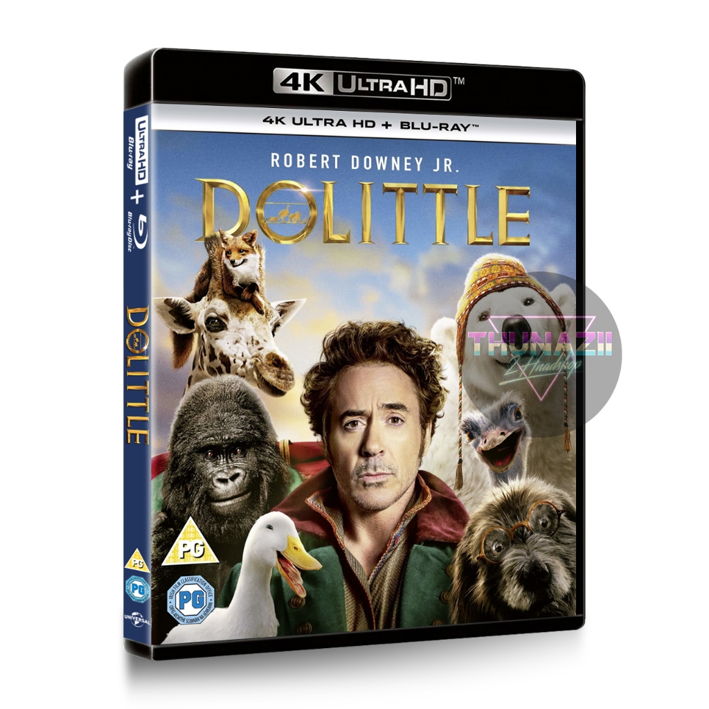 [แผ่นแท้ มือสอง] ด็อกเตอร์ ดูลิตเติ้ล / Dolittle (2020) (4K Ultra HD ...