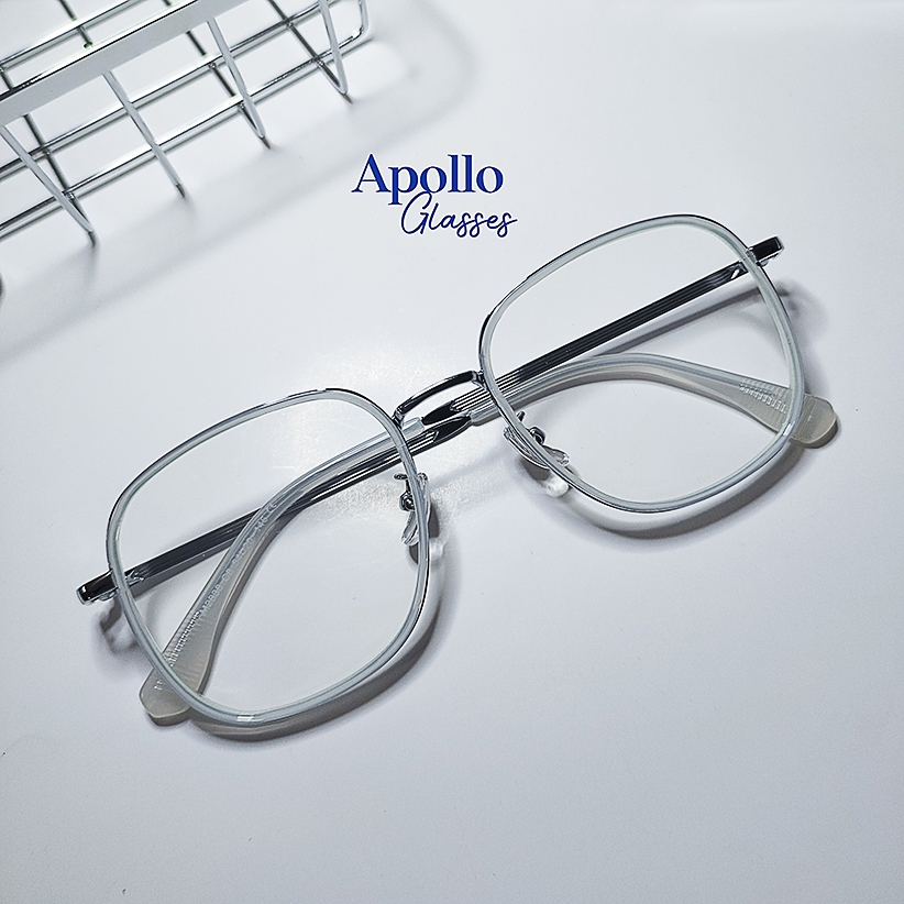 AP033 - แว่นกรองแสง แว่นบลูบล็อค BlueBlock กรองแสงสีฟ้า เลนส์ใสไม่ติด ...