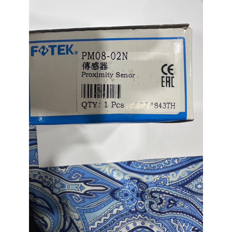 PM08-02N M8 NPN NO FOTEK Proximity Switch Sensor Sn-2mm ของใหม่ ราคาไม่ ...