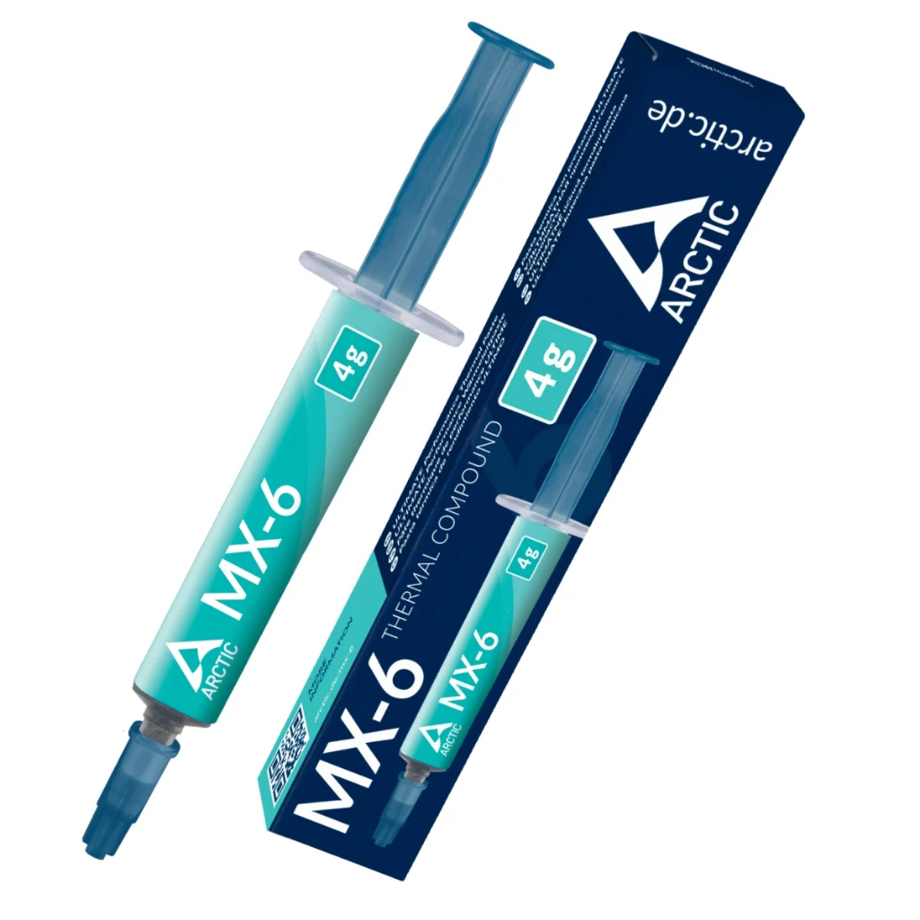 ซิลิโคนนำความร้อน Arctic MX-6 2g/4g.(2023)Thermal compound ซิลิโคน cpu (Heat sink silicone ...