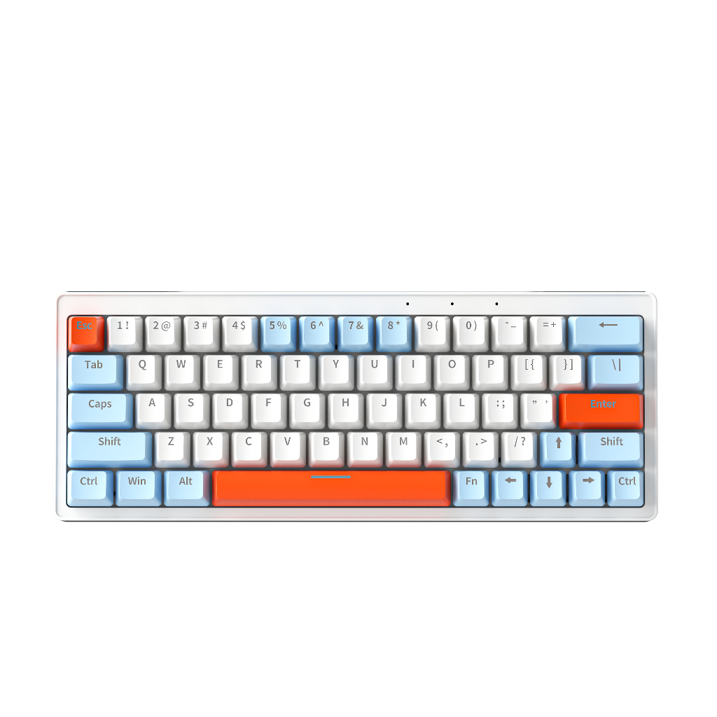 Zifriend ZA68pro 3โหมด คีย์บอร์ดเกมมิ่ง Mechanical Keyboard 68ปุ่ม ...