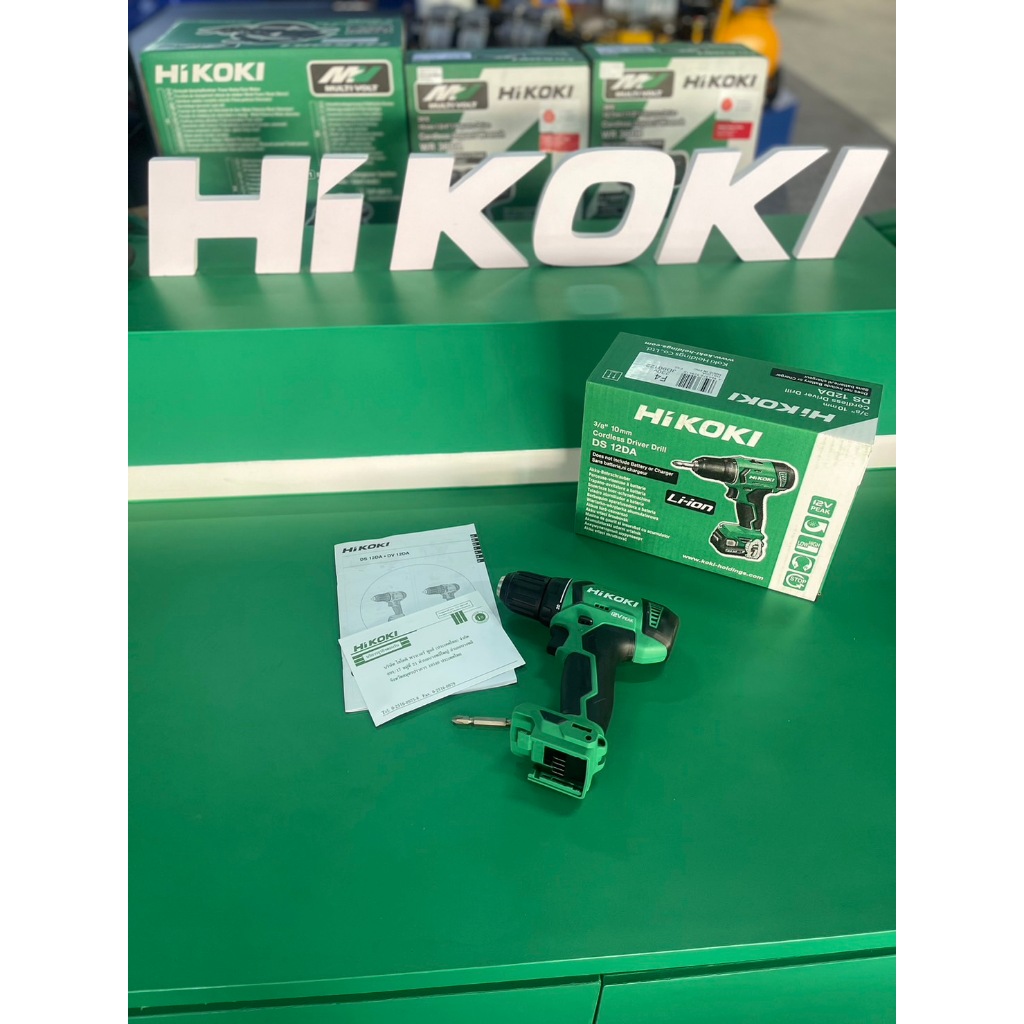 HITACHI เดิม สว่านไร้สาย HIKOKI 10.8-12V รุ่น DS12DA แรงบิดสูงสุด 38 Nm. รุ่น DS12DA | รับประกัน ...