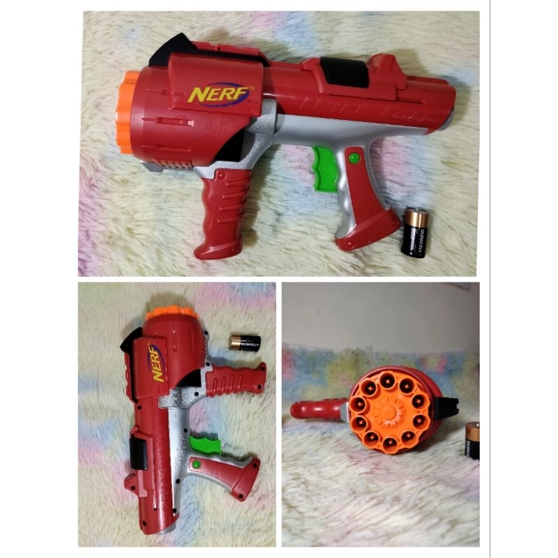 nerf ปืนของเล่น เนิร์ฟ มือสอง ของแท้ ยิงดี แบบชักยิง แถมลูกทุกกระบอกคำ ...