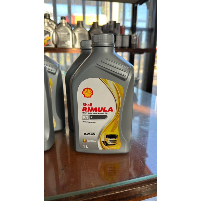 เชลล์ Rimula R4x ริมูล่า 15w-40 Shell น้ำมันเครื่อง 1ลิตร | Shopee Thailand