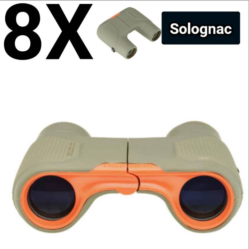 กล้องส่องทางไกล 8x25 ไม่ต้องปรับโฟกัส SOLOGNAC | Shopee Thailand