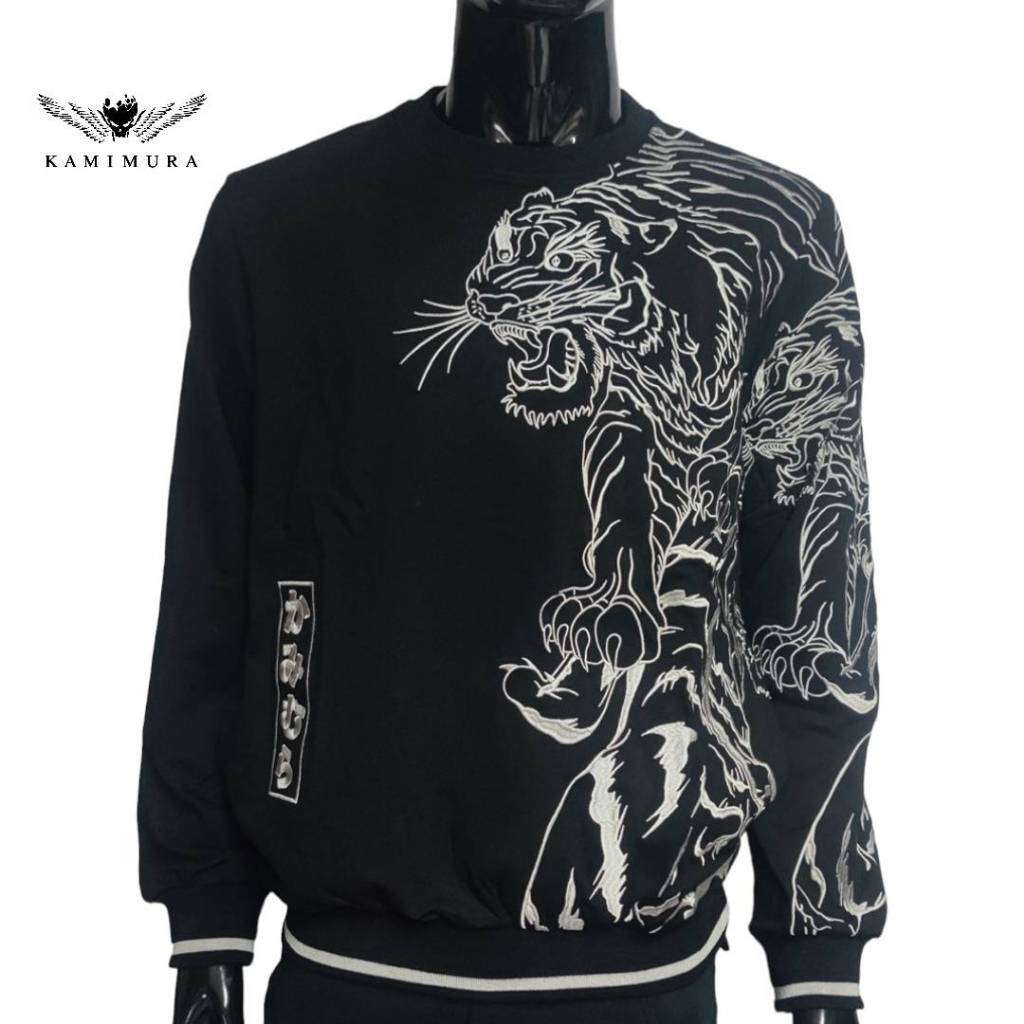 เสื้อ KAMIMURA SWEATER รุ่น SW-2312-JTIFRO-8273 | Shopee Thailand