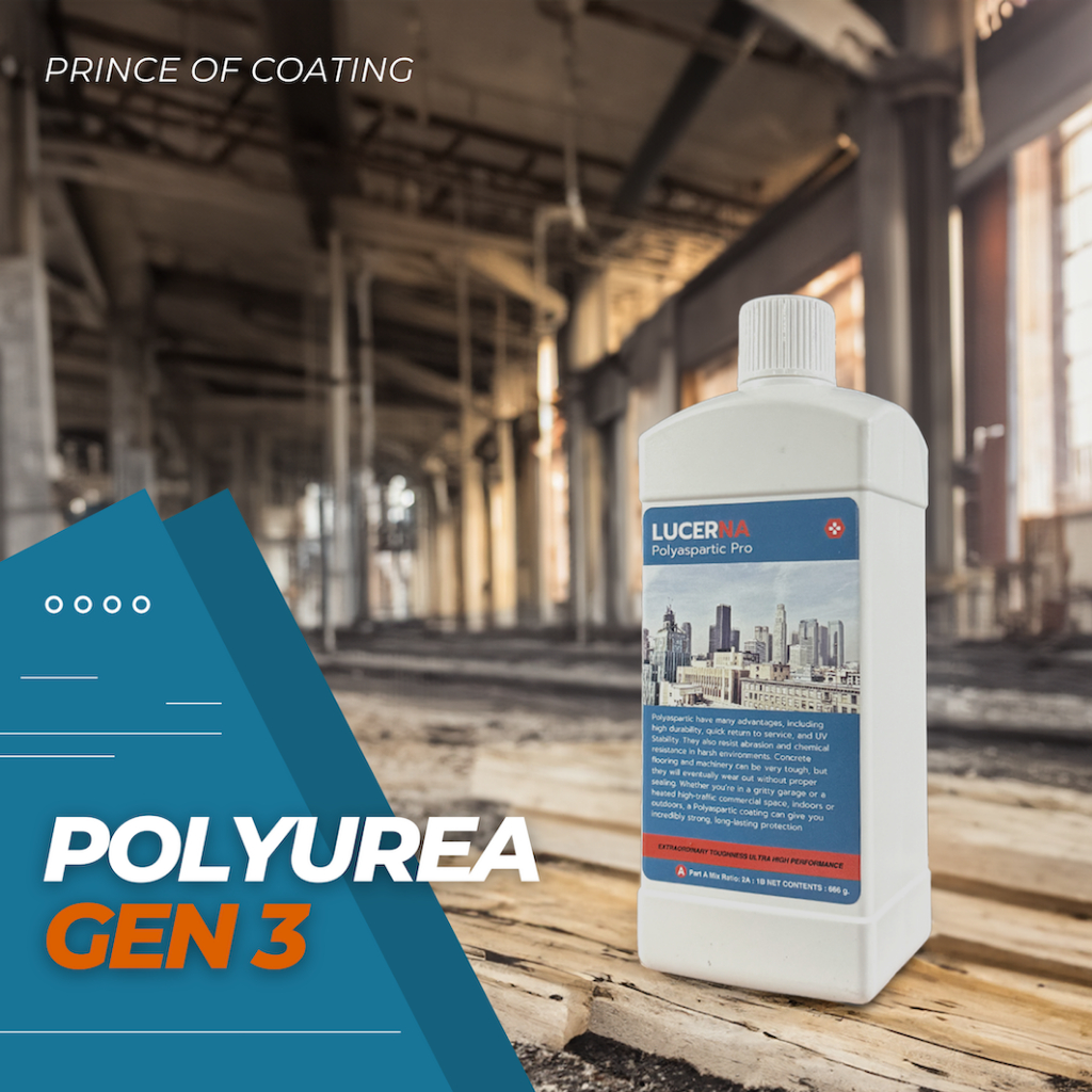 PolyPro กันซึมตัวเดียวในท้องตลาดที่อายุถึง 10 ปี Polyurea Gen3 ขนาด 1 ...
