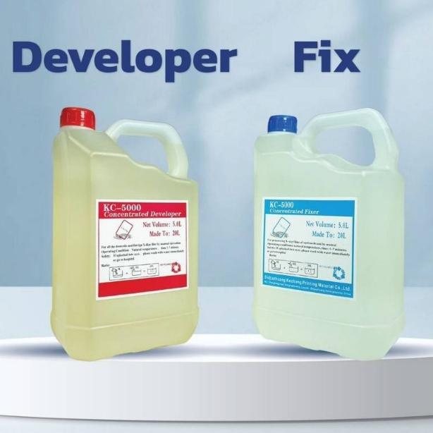 X-ray Film (น้ำยาล้างฟิล์ม) Developer/Fixer Concentrate Liquid for ...