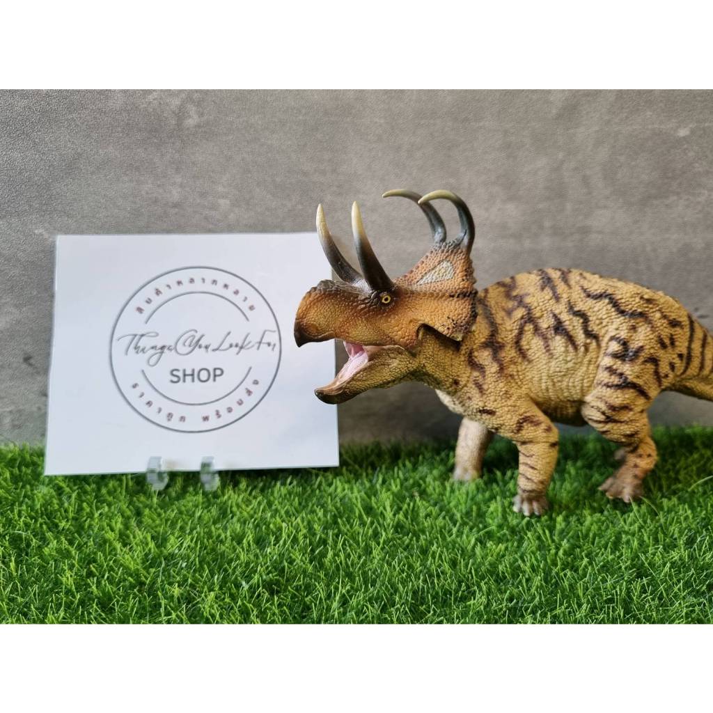 (พร้อมส่ง)PNSO Machairoceratops โมเดลไดโนเสาร์ ของแท้ สภาพดีมือสอง ...