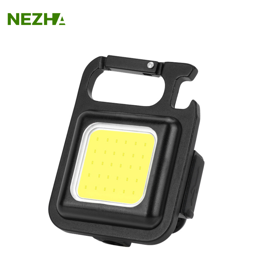Nezha ไฟพวงกุญแจ LED ไฟสปอร์ตไลท์พวง ไฟฉาย Cob 6W ขนาดเล็ก น้ำหนักเบา ...
