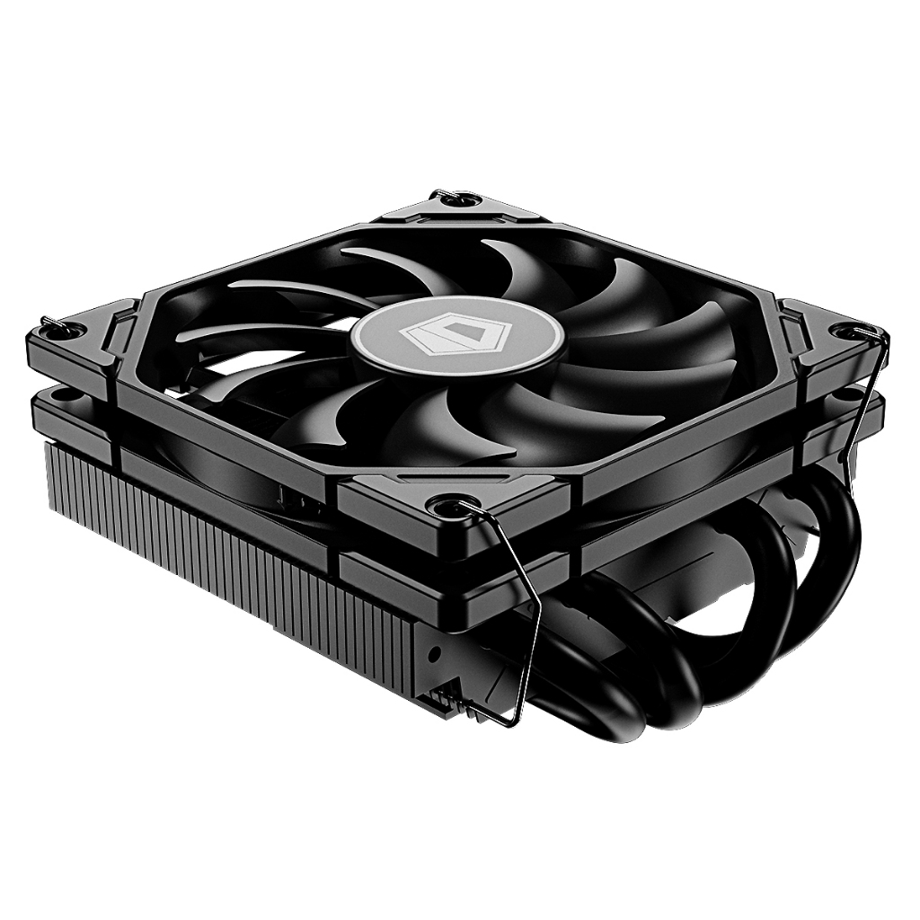 Heatsink ID-Cooling IS-40X V3 Black & White Mini ITX CPU Cooler Intel ...