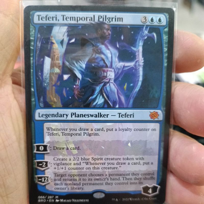 Teferi, Temporal Pilgrim MTG Single Card | Shopee Thailand