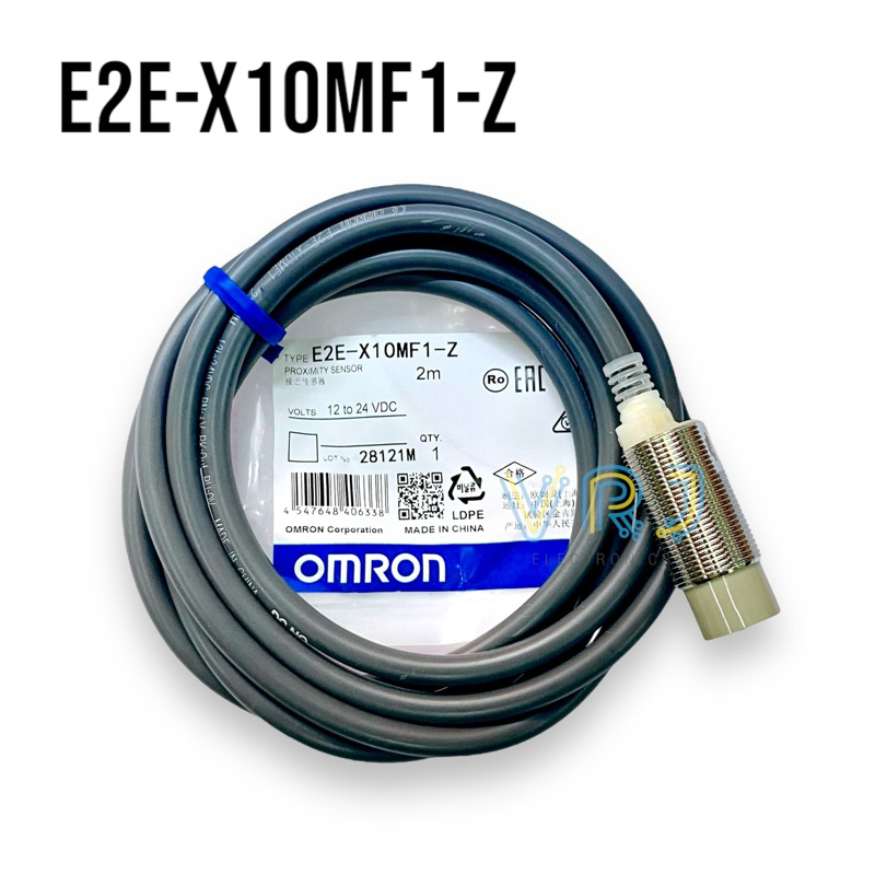 Sensor E2E-X10ME1 ,E2E-X10MF1-Z 2m เซนเซอร์จับโลหะ ขนาดเกลียว 18mm ...