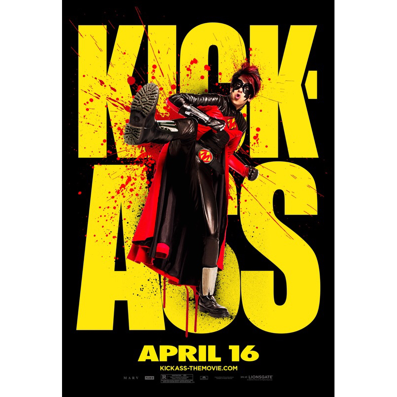 โปสเตอร์หนัง Kick Ass 1-2 ขนาด 11.5 X 16.5 นิ้ว (A3) | Shopee Thailand