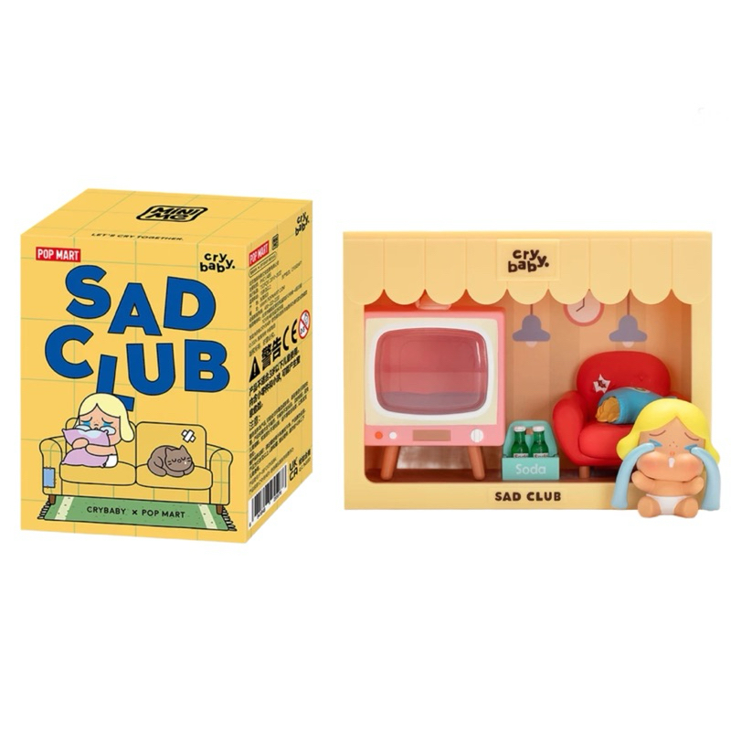 POP MART CRYBABY SAD CLUB SERIES | Shopee Thailand