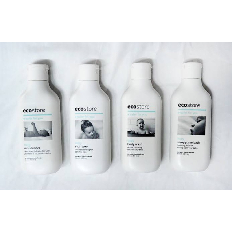 Ecostore baby shampoo soap oil สินค้านำเข้า แชมพูเด็กสูตรอ่อนโยน สบู่ ...