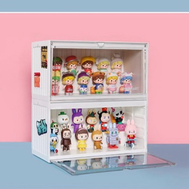 🔥🔥พร้อมส่ง🔥 POPMART - Luminous Container Figure Display Box • ตู้สีขาว ...