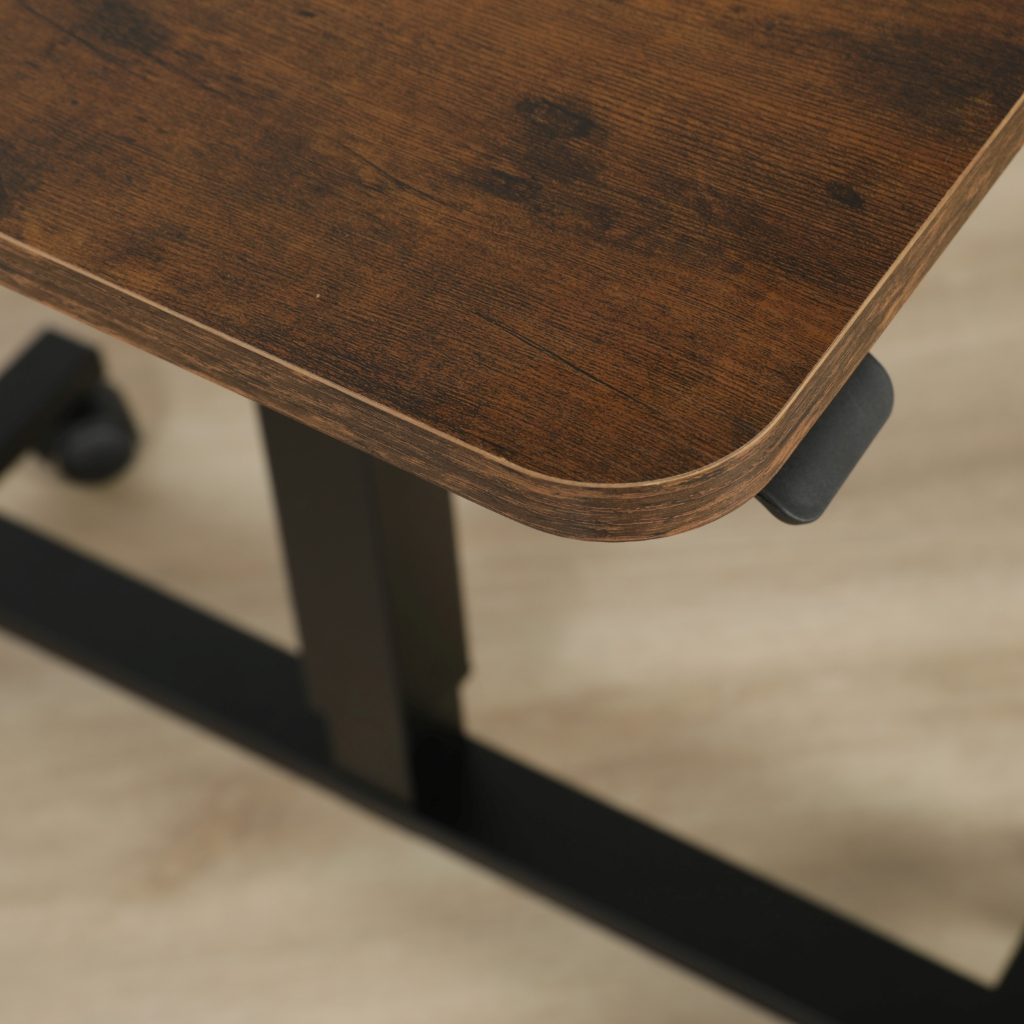 Mxtark Mobile Standing Desk 28 inches Rolling Height Adjustable Stand ...