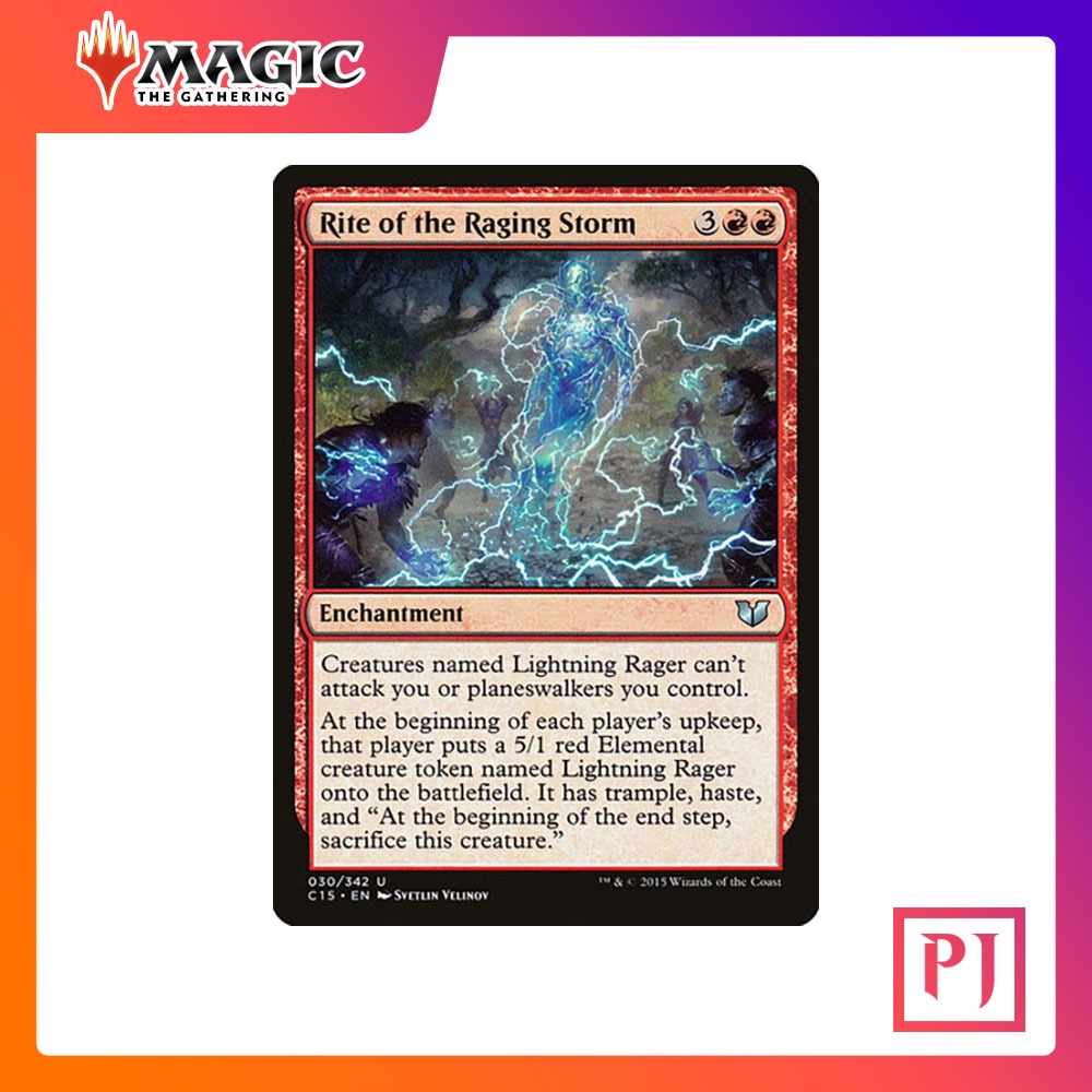 [MTG] Rite of the Raging Storm [C15] [RED] [UNCOM] [NORMAL] [ENG ...
