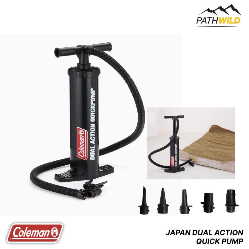 ปั๊มลม COLEMAN JAPAN DUAL ACTION QUICK PUMP แบบใช้มือสูบ ใช้ได้ทั้งสูบ ...