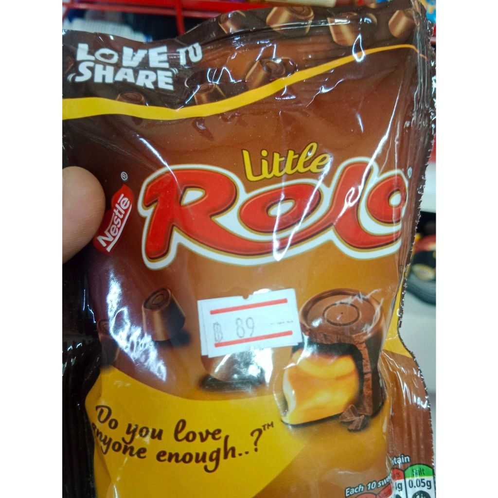 NESTLE ROLOS Mini Chocolate Rolos *PARTY BAG - UK IMPORT* 103g | Shopee ...