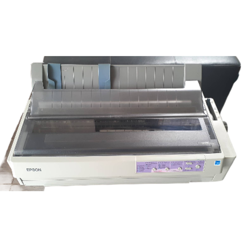 Epson LQ-2190 พร้อมใช้ มือสอง เครื่องพิมพ์หัวเข็ม แคร่ยาว พร้อมใช้งาน ...