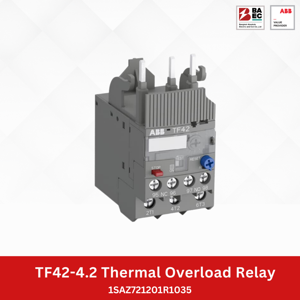 ABB TF42-4.2 Thermal Overload Relay | Shopee Thailand