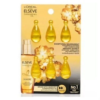 แบ่งขาย 1 เม็ด | Loreal Paris Elseve Extraordinary Oil All hair types ...