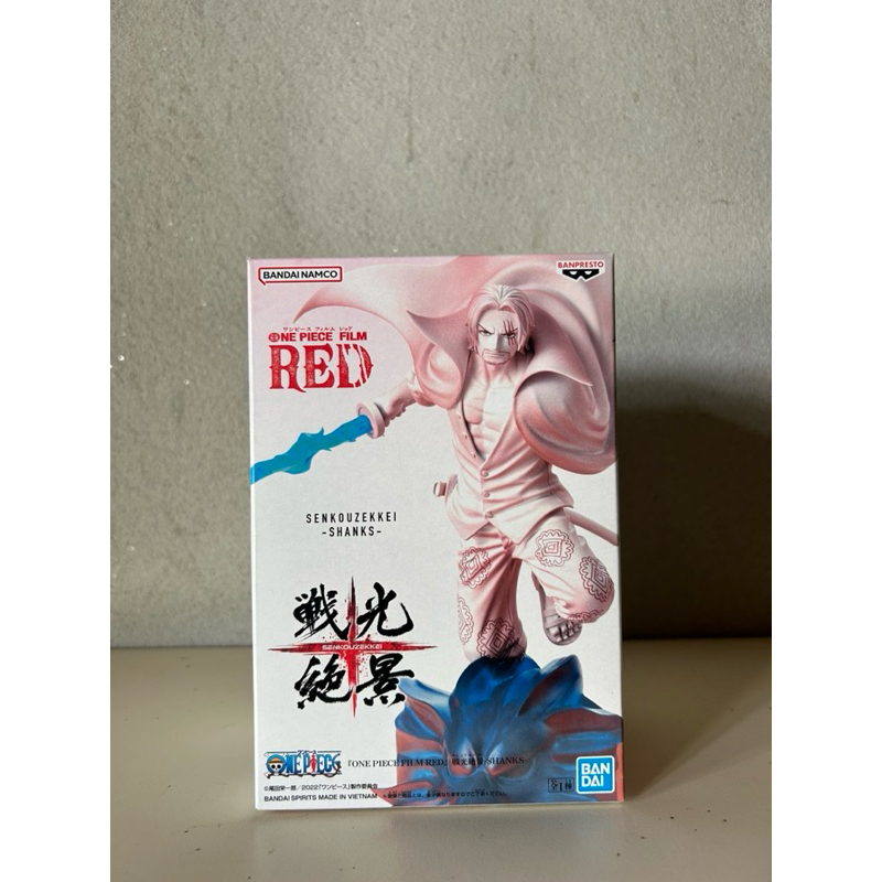 ONE PIECE FILM RED Senko Zekkei - SHANKS แชงค์ มือ 1 JP ของแท้ นำเข้า ...