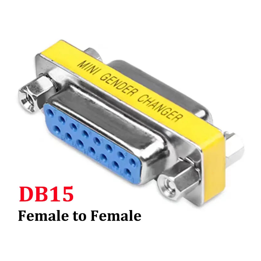 DB Series D-SUB DB9 DB15 DB25 9/15/25ชาย/หญิงชาย/หญิง RS232พอร์ต VGA ตัวเชื่อมต่อ M-F M-M F-F ...