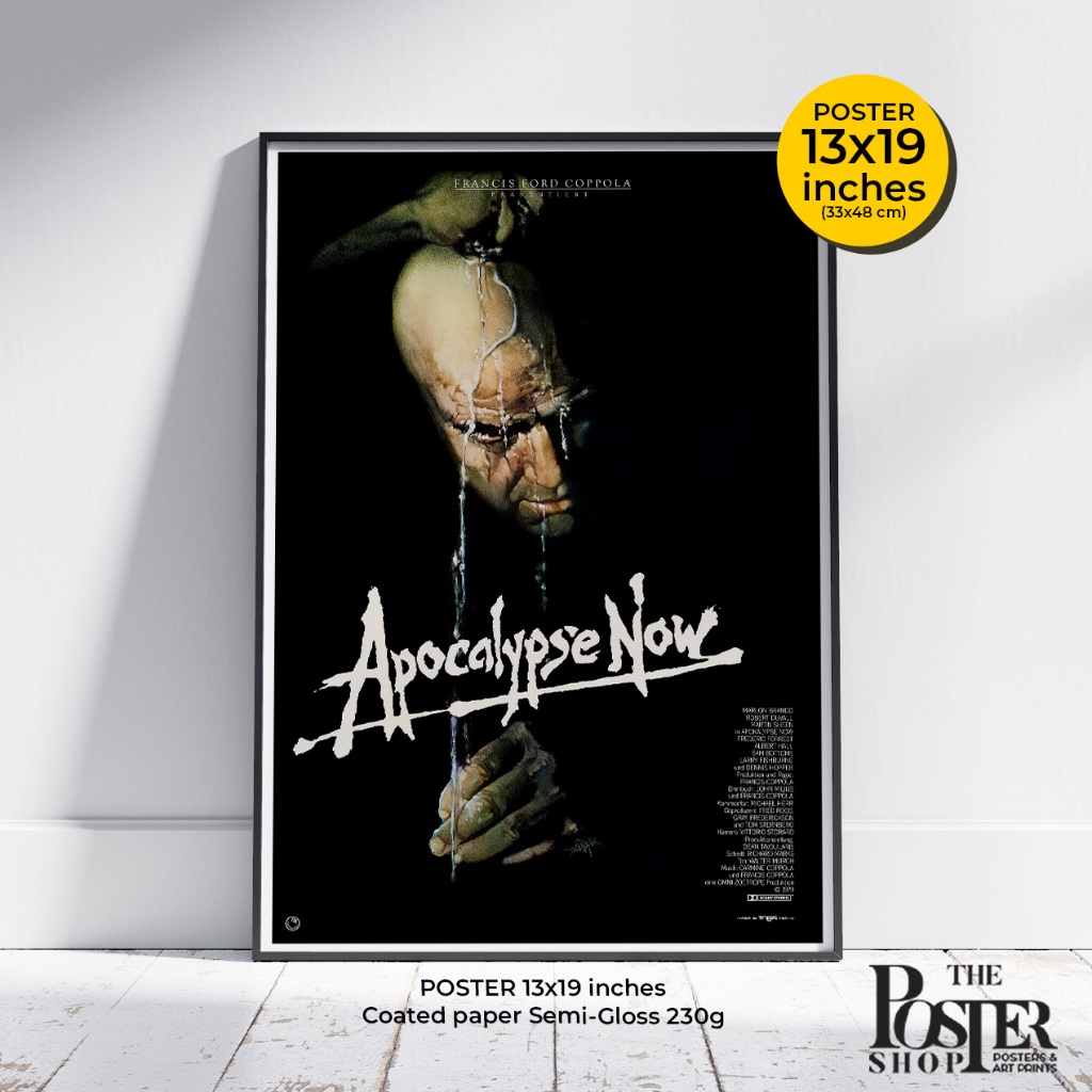 Apocalypse Now Poster โปสเตอร์กองทัพอำมหิต ภาพยนตร์ที่เกี่ยวกับสงคราม ...