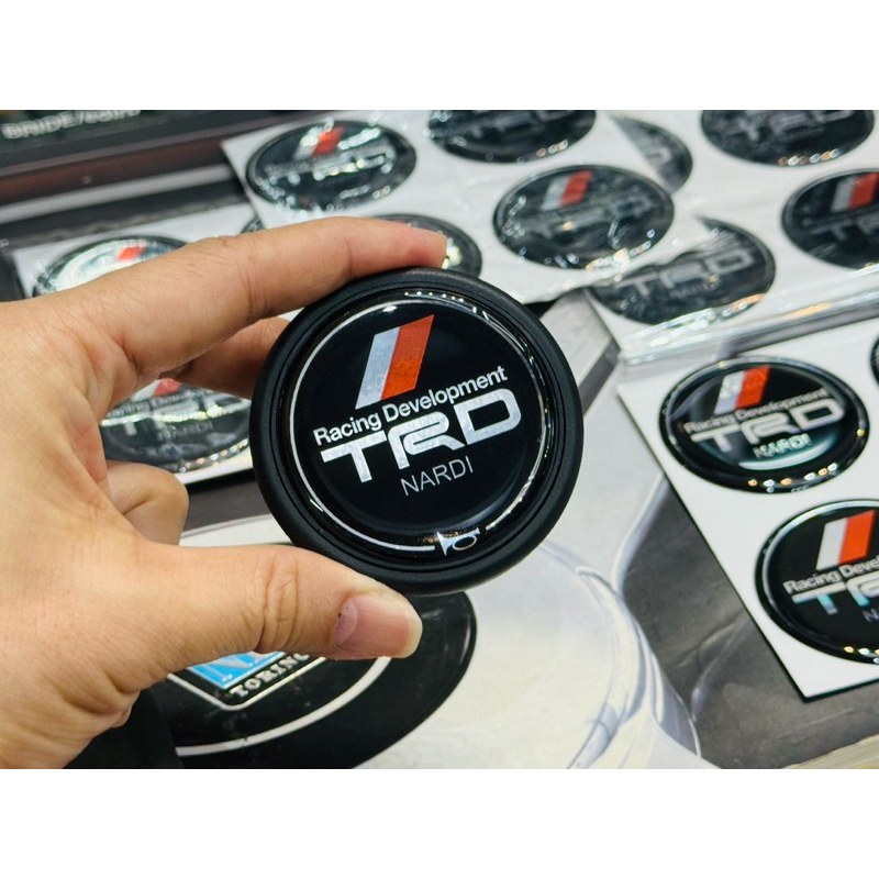ฝาแตร แท้ NARDI ITALY ลาย TRD มือสอง สภาพสวย horn button switch สวิตช์ ...