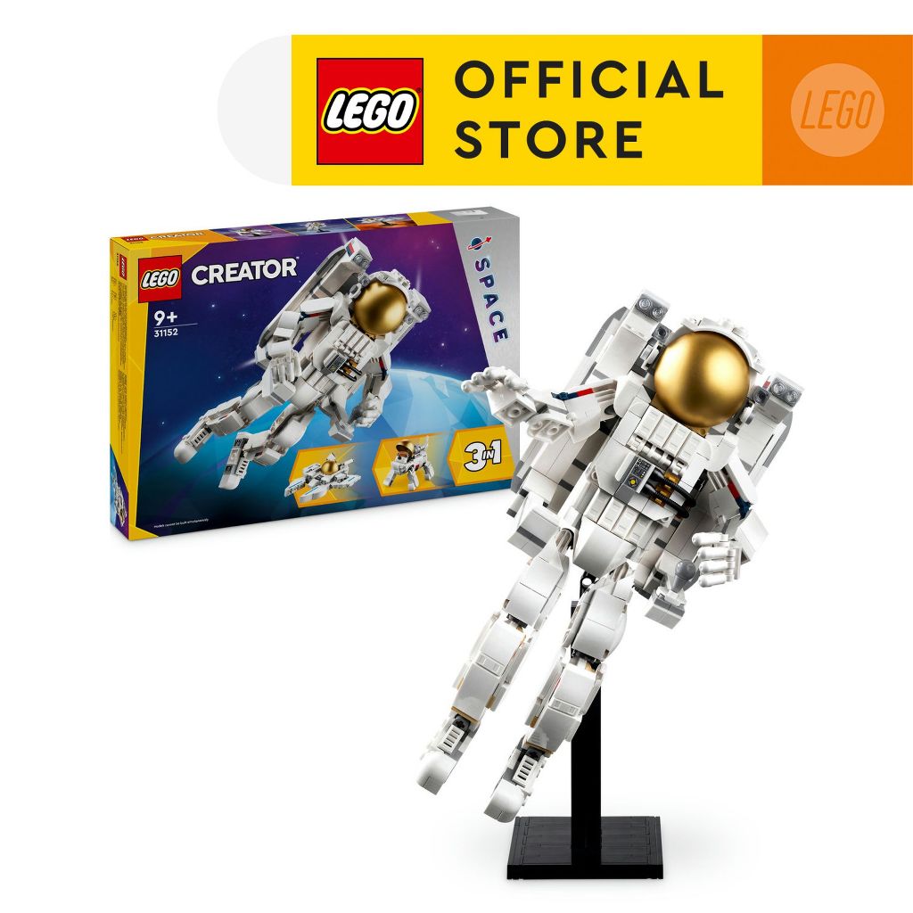 LEGO Creator 31152 Space Astronaut 3in1 Toy Set (647 Pieces) | Shopee ...