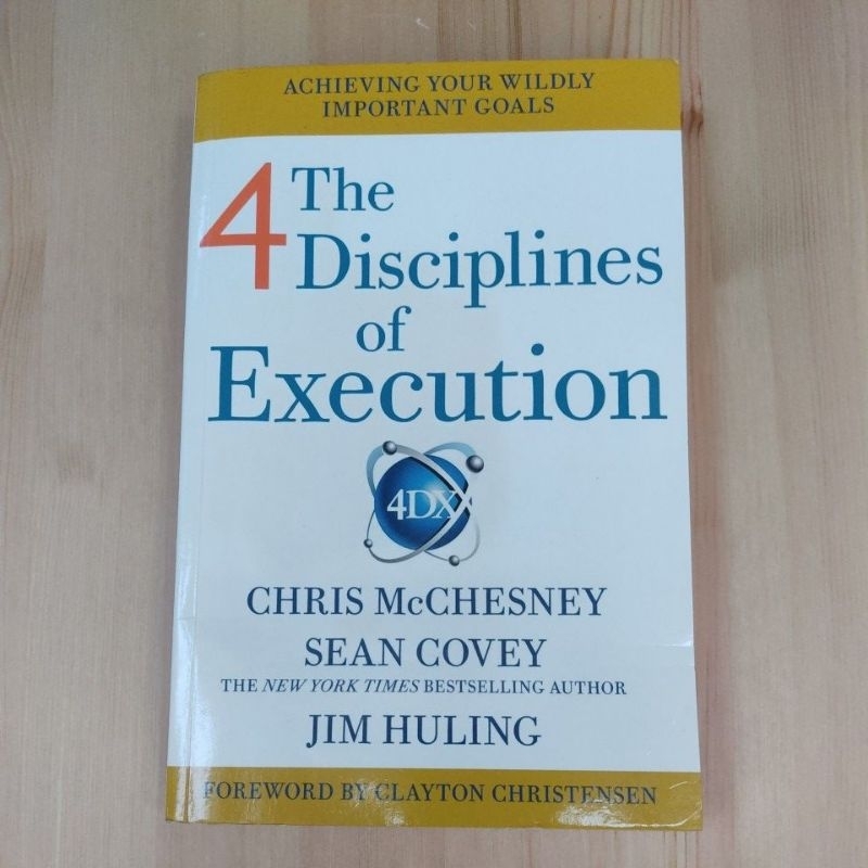 หนังสือภาษาอังกฤษ 4 The Disciplines of Execution 4DX | Shopee Thailand