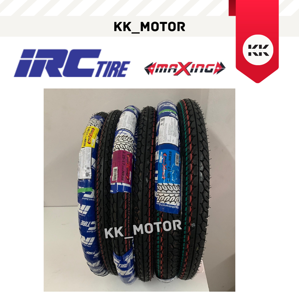 ยางนอก IRC MAXING ขอบ17,18 NR58 เบอร์ 2.00, 2.25, 2.50, 2.75-17 และ 2. ...